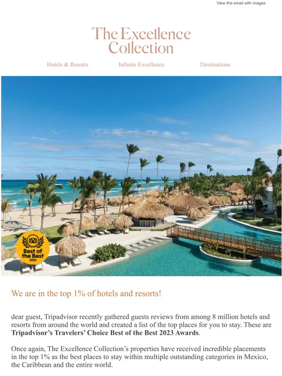 The Excellence Collection: The best hotels and resorts are here dear ...