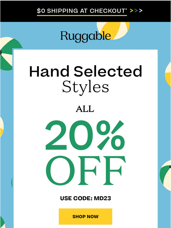 Ruggable: Stars, Stripes, and Savings | Milled