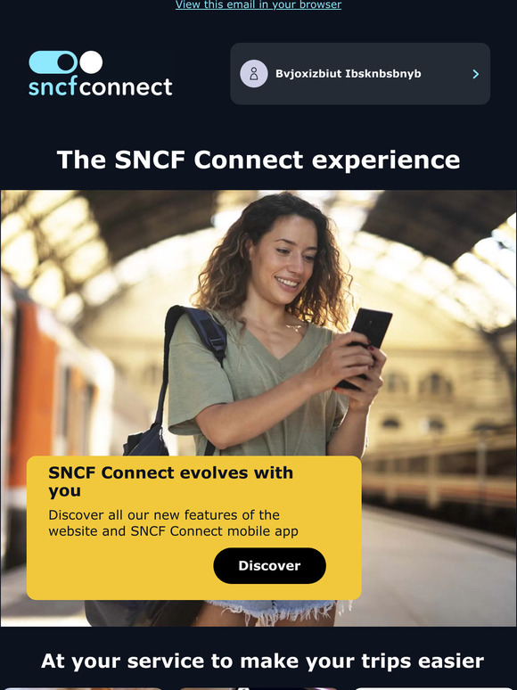 SNCF Connect: SNCF Connect evolves with you | Milled