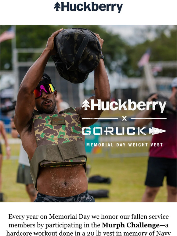 Huckberry: The Memorial Day Ruck Vest | Milled