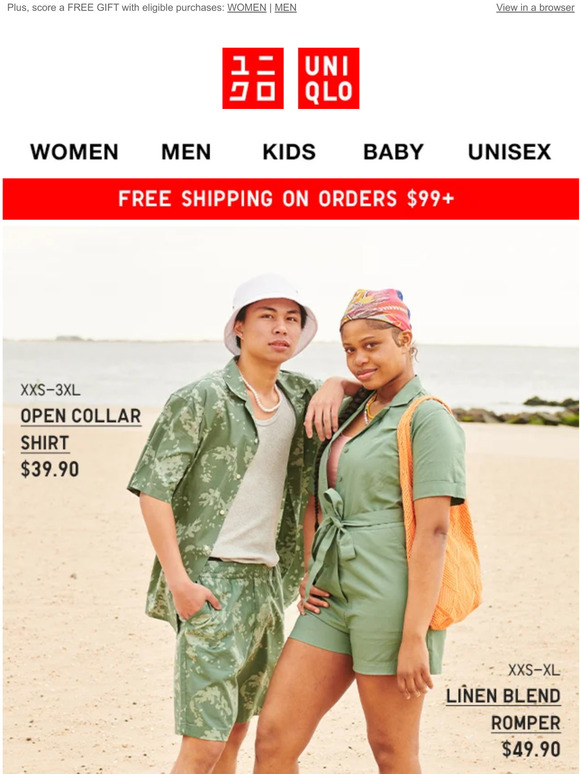 UNIQLO: Pack your bags with warm-weather looks! | Milled