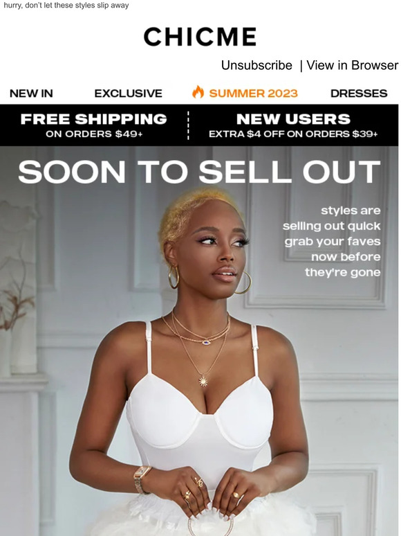 Chicme: something you love is selling out! | Milled