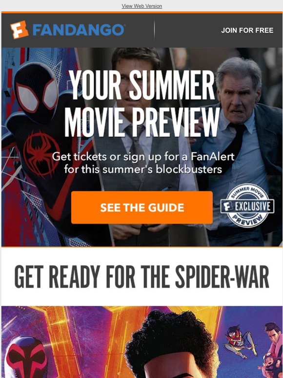 Fandango: ☀️ Your Summer Movie Preview | Milled