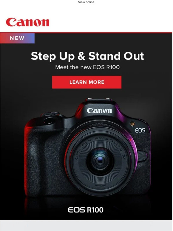 Canon: Introducing the Game-Changing EOS R100: Canon's Most Affordable ...
