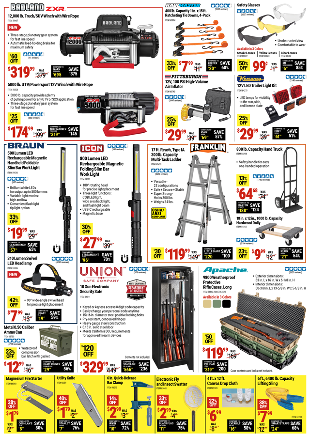 Harbor Freight: HUGE PARKING LOT SALE - Join Now for Early Access | Milled