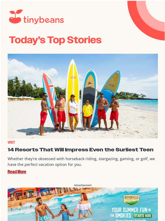 Tinybeans: 14 Resorts That Will Impress Even the Surliest Teen | Milled