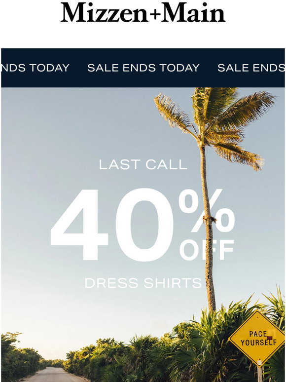 Mizzen+Main: 5 new styles now on sale | Milled
