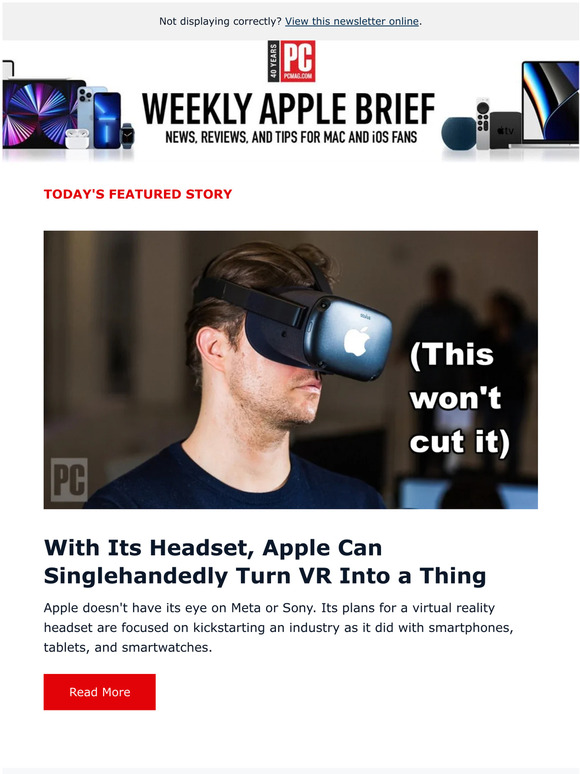 PC Mag Shop: 🍎 Get Ready for Apple's VR Revolution! + 🌟 What's in Store ...