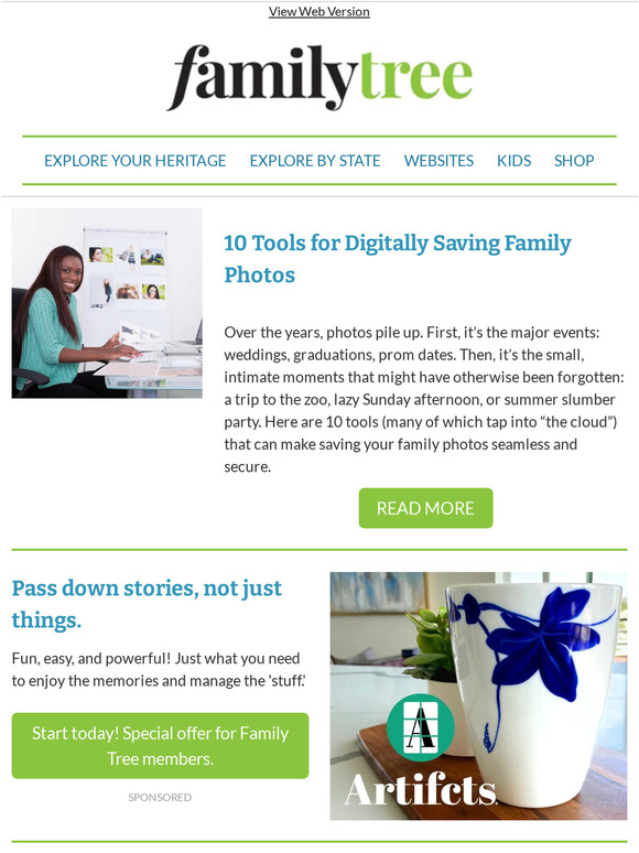 Family Tree Magazine: 10 Tools for Digitally Saving Family Photos | Milled