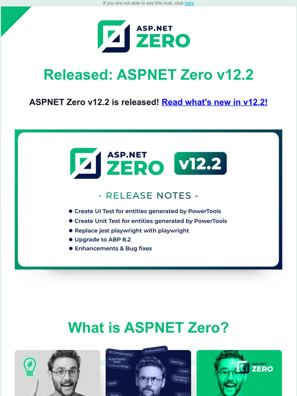 AspnetZero: 🎉 AspNet Zero v12.2 has been released! | Milled