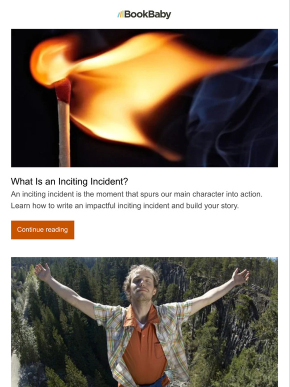 BookBaby: What is an inciting incident? (We've got 6 examples) | Milled