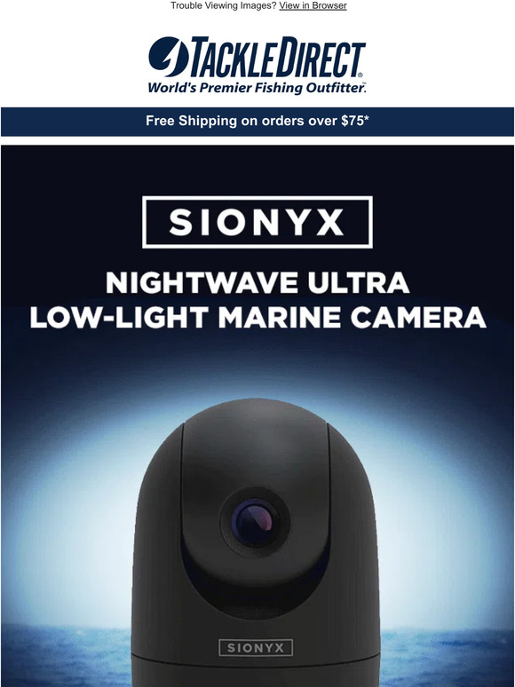 Tackle Direct: New Colors: SIONYX Nightwave Marine Camera | Milled