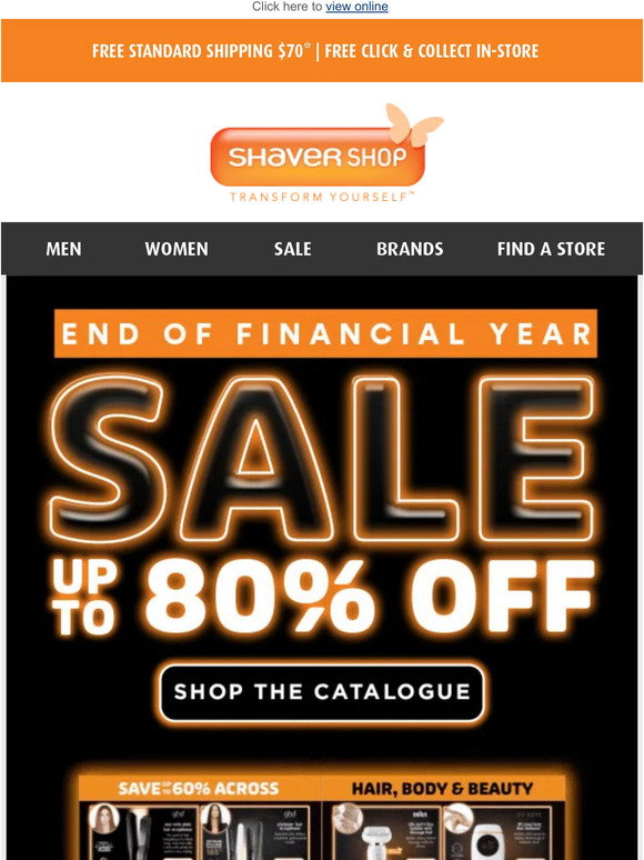 Shaver Shop: Our End Of Financial Year Sale Catalogue Is Out Now! | Milled