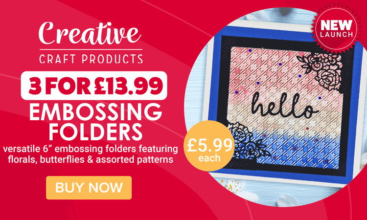 Craft Stash: NEW Creative Craft Products Embossing Folder Collectables ...