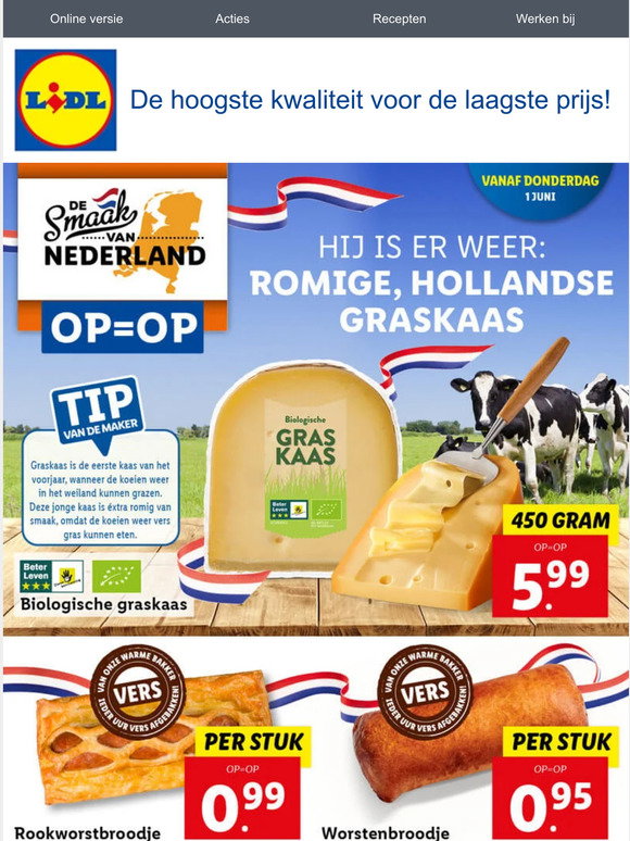 Lidl: Nederlandse Streekweken met tradities van eigen bodem! | Milled