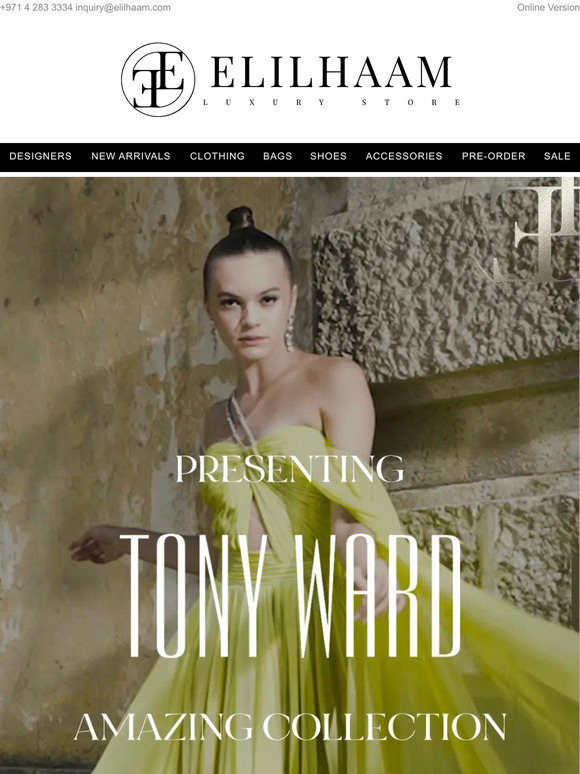 Elisa Landri: Meet Tony Ward: A Fusion of Elegance and Edge | Milled
