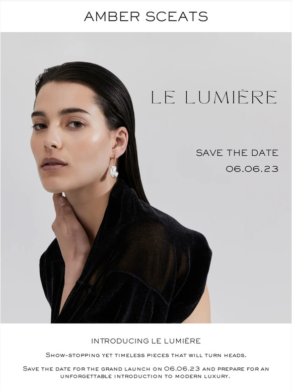 Amber Sceats: Introducing Le Lumière | Milled