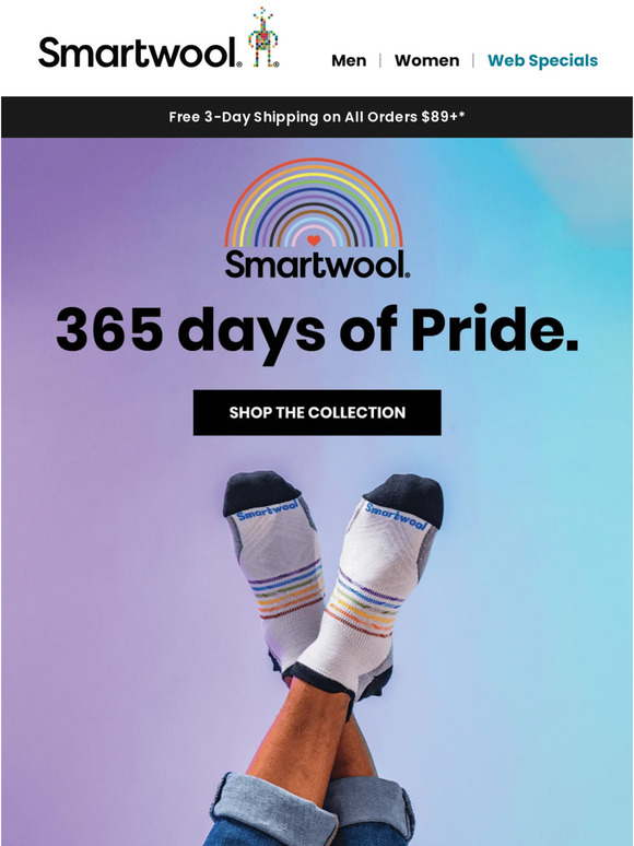 SmartWool: Smartwool loves love. Here’s how we show our Pride. | Milled