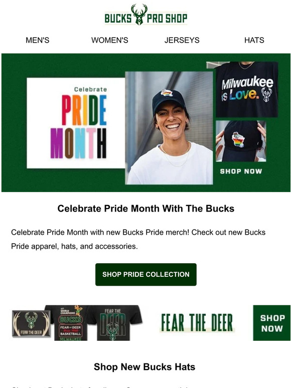 Bucks Pro Shop: Celebrate Pride Month! | Milled