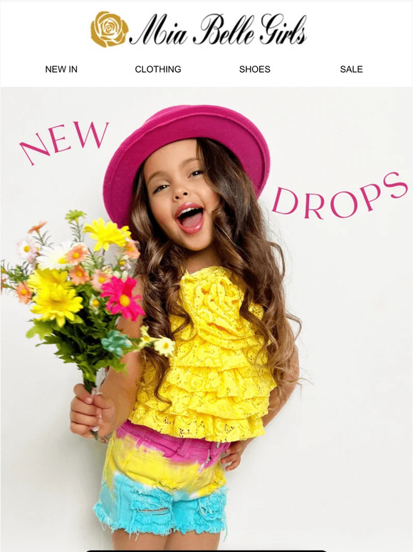 Mia Belle Baby: new and now: explore new styles for a new month! 🤩 | Milled