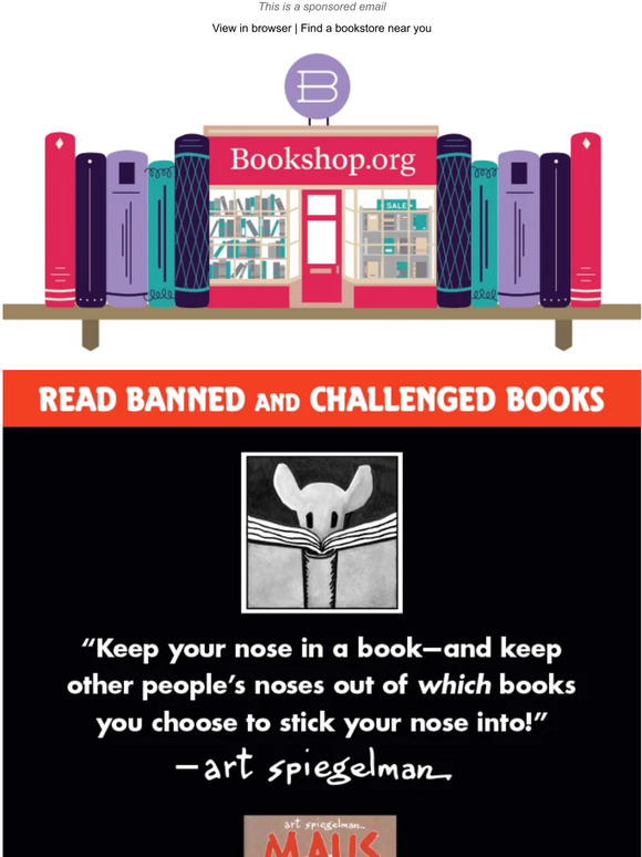 Bookshop: Your next read: MAUS, Art Spiegelman's legendary graphic ...