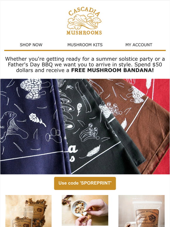 Cascadia Mushrooms: SUMMER SOLSTICE SALE | Milled