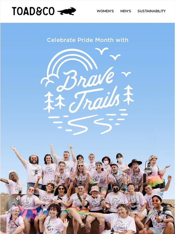 Toad & Co: Spotlight on Brave Trails for Pride Month | Milled