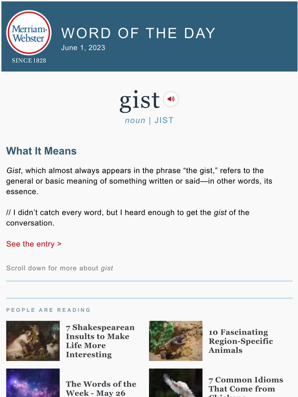 Spell It!: Gist - plus, 7 Shakespearean Insults to Make Life More ...