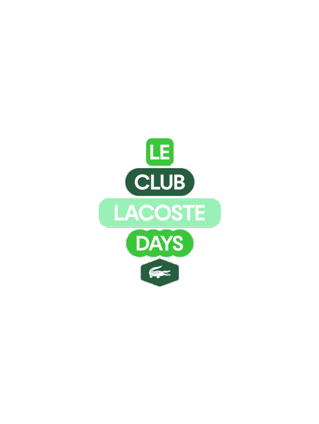 Lacoste: Le Club Lacoste Days: 7-Day Celebration Starts Now | Milled