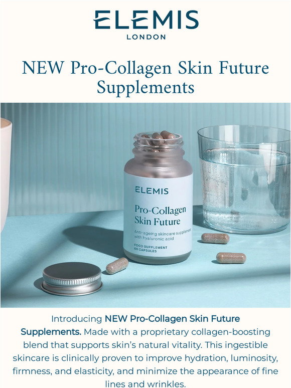 Elemis: Introducing NEW Pro-Collagen Ingestible Skincare | Milled