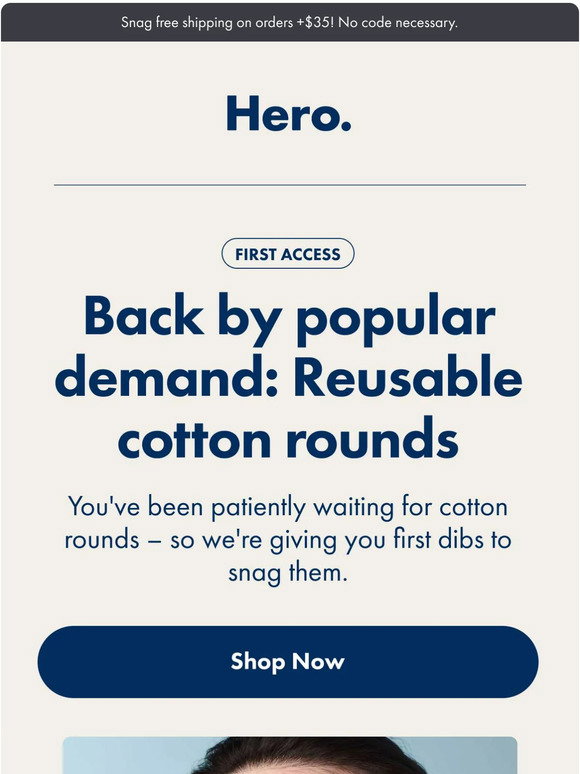 Mighty Patch: Our cotton rounds are back in stock (and you get first ...