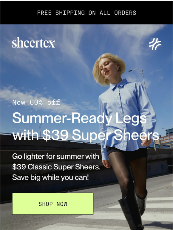 Sheertex: Beat the heat in style with $39 Super Sheers | Milled
