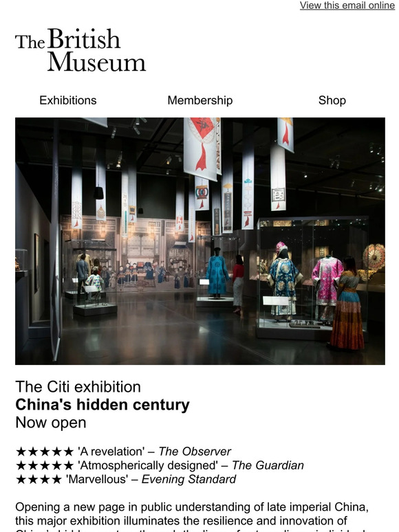 British Museum: Unmissable exhibitions this summer ☀️🌻 | Milled