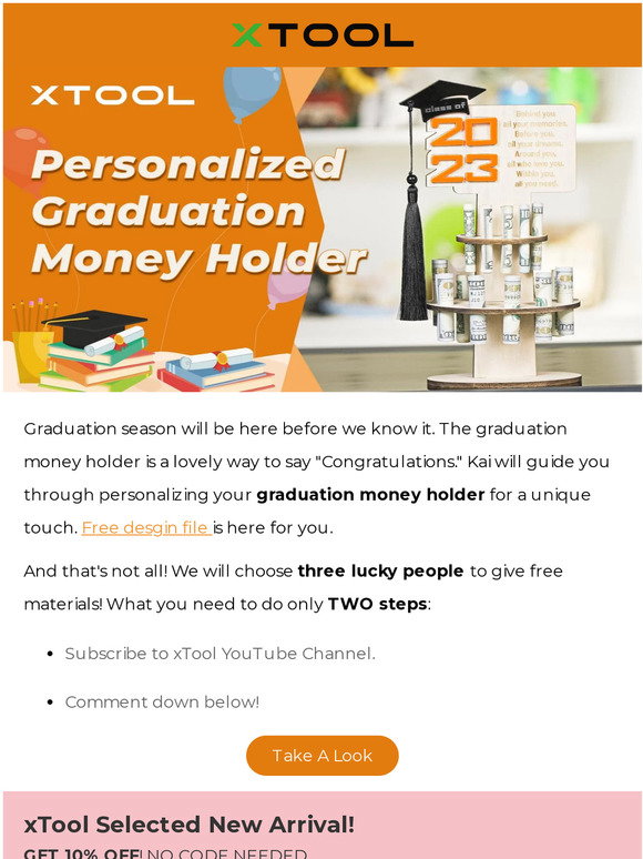 xTool: 👨‍🎓Check Out Our Special Grad Gift Ideas and 🌈New Exquisite ...