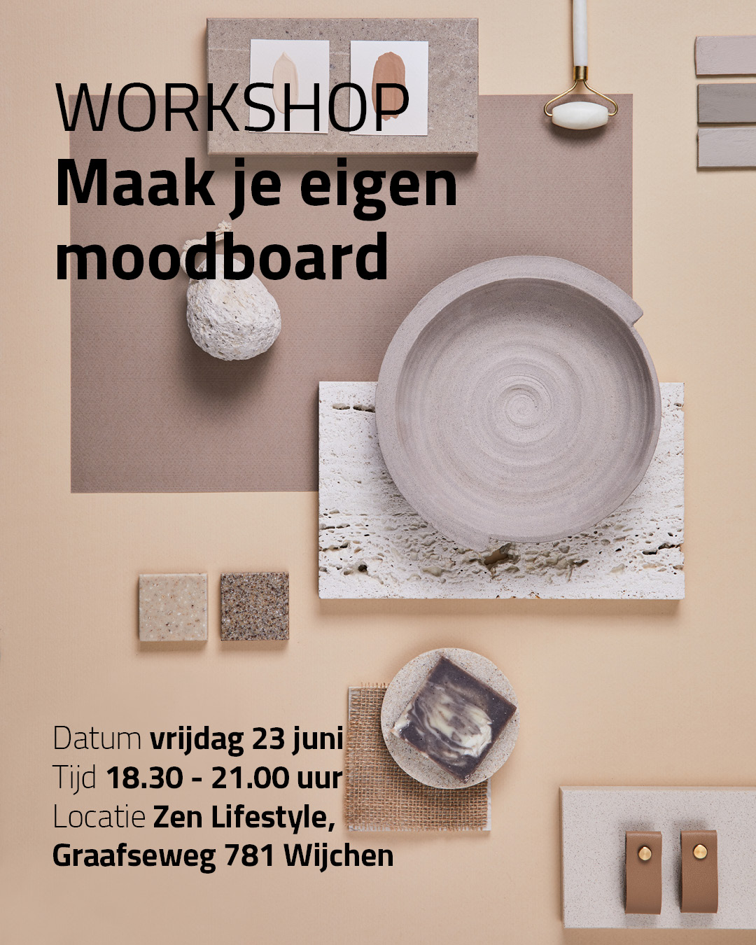 Zen Lifestyle: GRATIS Workshop Moodboard maken | 23 juni 2023 | Milled