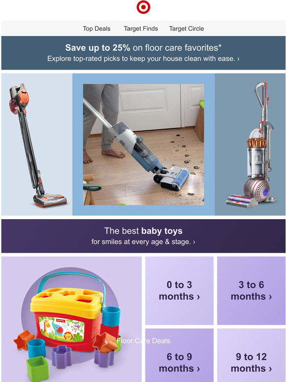 Target: Deals on vacuums, carpet cleaners & more. | Milled