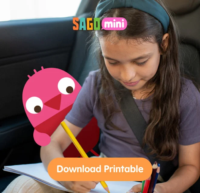 Sago Mini: Print a road trip survival kit! 🚙 | Milled