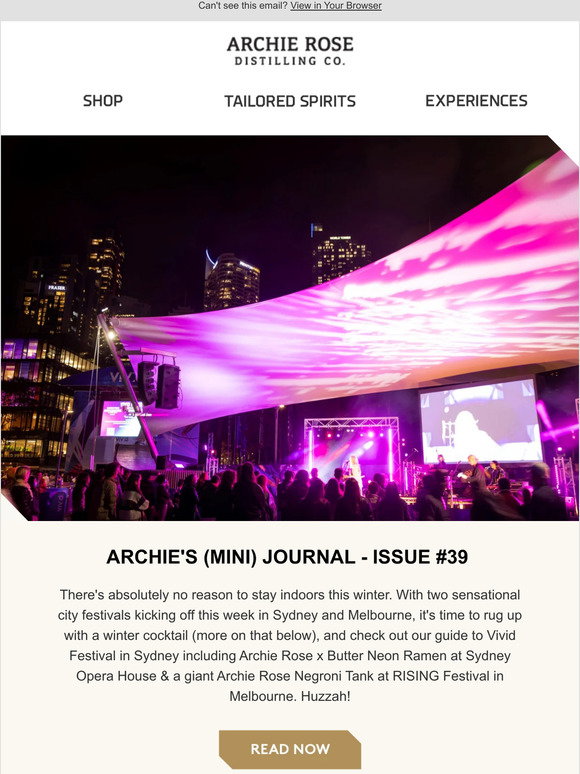 Archie Rose: 🌙⭐Archie's (Mini) Journal #39: Winter Nights At Vivid ...