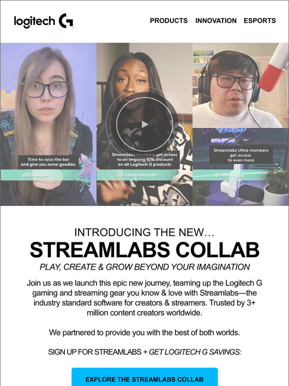 Logitech G: Introducing our new collab… | Milled