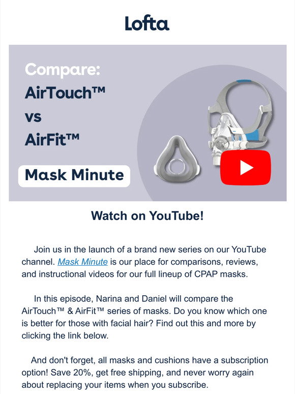 Lofta: For our bearded buddies: which CPAP mask do we recommend? | Milled