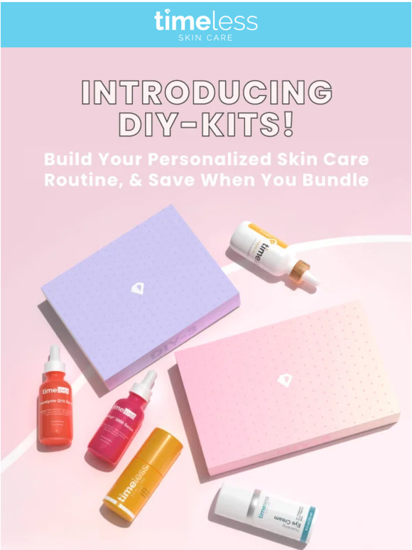 Timeless Skin Care: NEW! Introducing DIY-Kits - Your Custom Skin Care ...