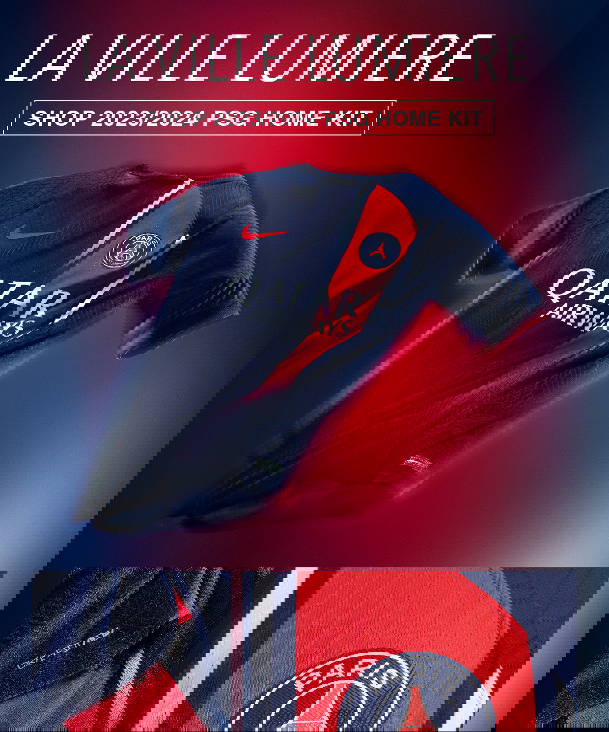 SoccerPro: New Release! PSG 2023/24 Home Jersey | Milled