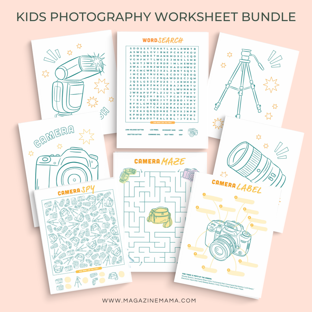 Magazine Mama: New! Worksheets You Can Use for Teaching Kids ...