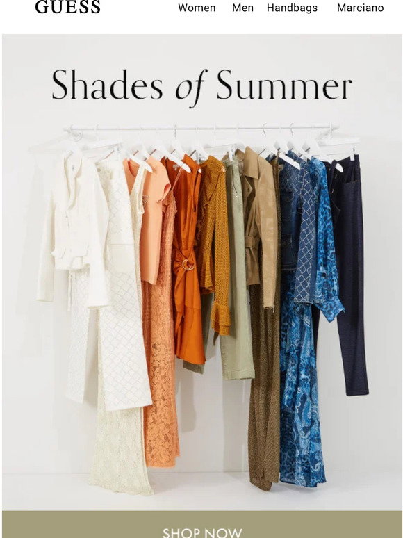 GUESS: Meet the Colors of Summer | Milled