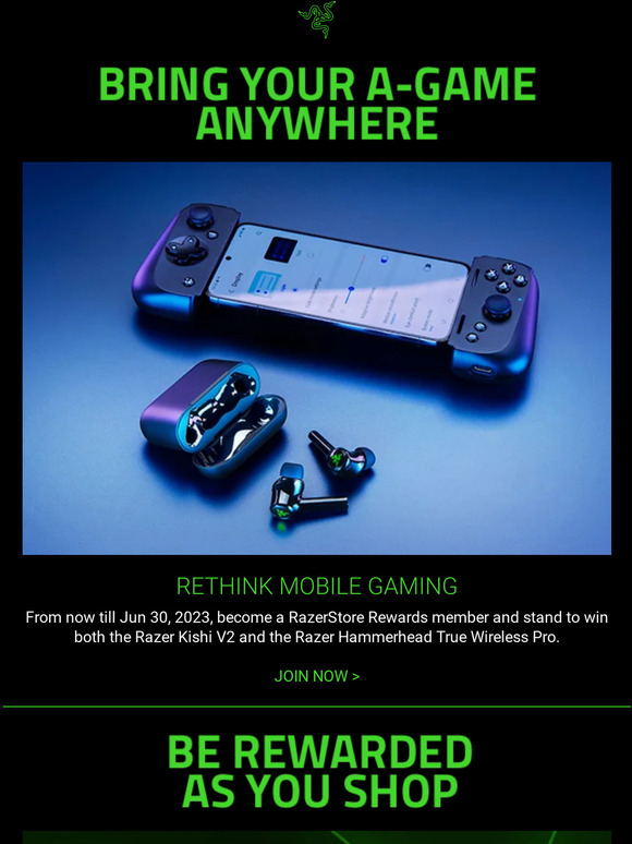 Razer: Stand to Win Both the Razer Kishi V2 and the Razer Hammerhead ...