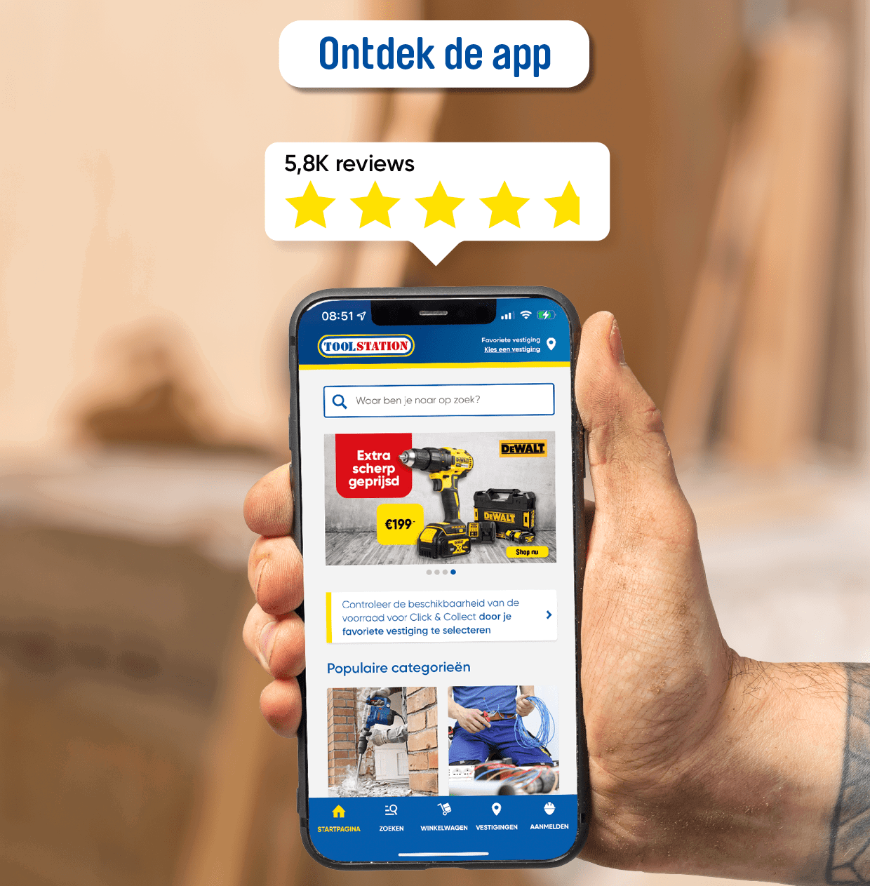 Toolstation.nl: Ontdek de Toolstation App | Milled