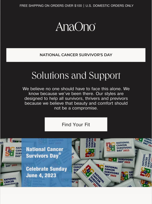 AnaOno: It's National Cancer Survivor's Day | Milled