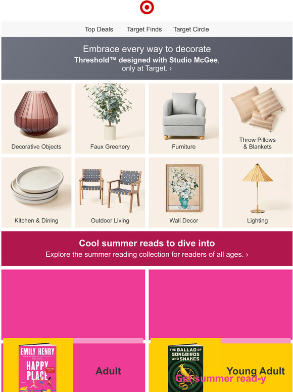 Target: Designs by Shea McGee. | Milled