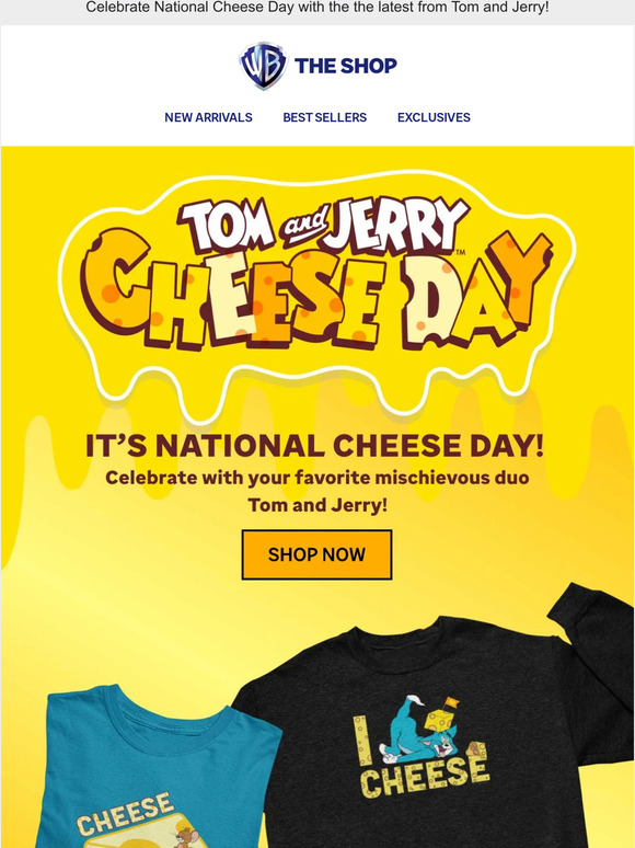 WBShop.com: Say Cheese! Exclusive New Tom And Jerry Items 🧀 | Milled