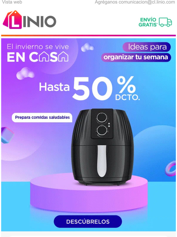 Linio México: Lunes ¿A qué costo? Ideas para organizar tu semana | Milled